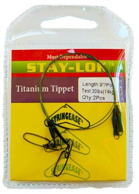 Titanium Bite Proof Tippets – Stringease Tackle Mfg. Co. Ltd.
